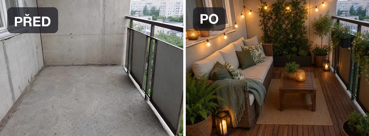 Jak zařídit balkon