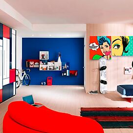Jak na pop-art v interiéru