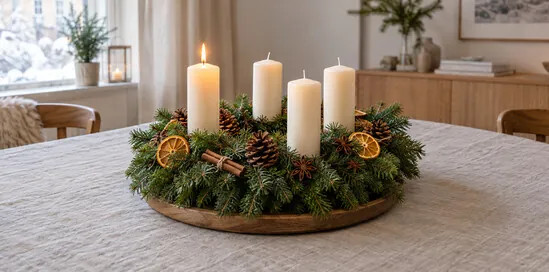 Adventní věnec: jak ho vyrobit a jak zapalovat svíčky