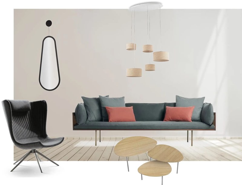 Obývací pokoj - minimalismus