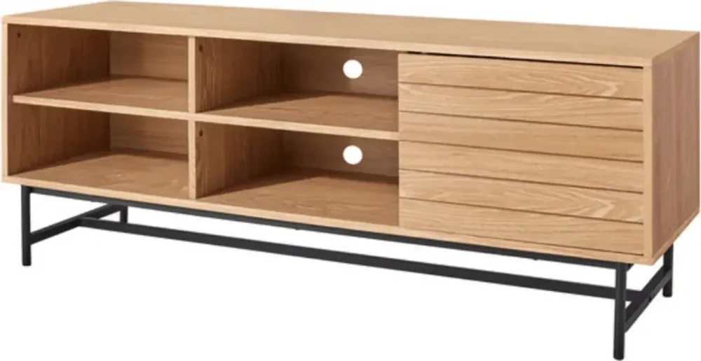 TV stolek Valmor 140x40 cm dekor dub