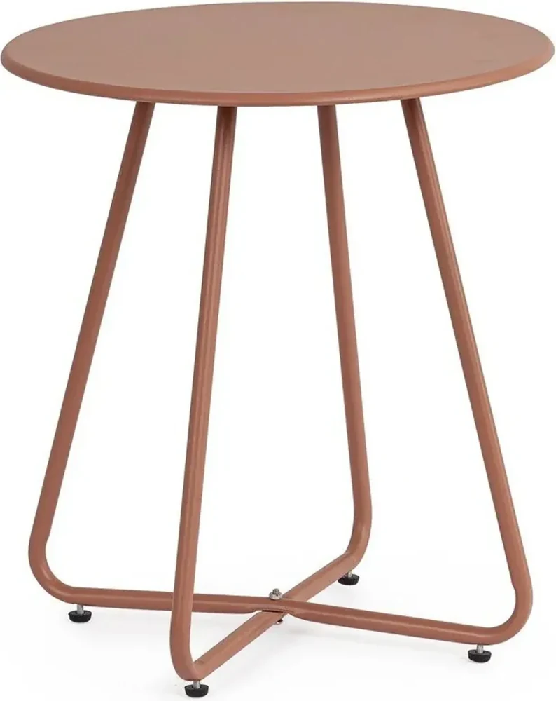 Ocelový kulatý zahradní stolek o 45 cm Jable Bizzotto