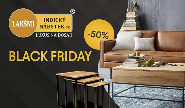 Black Friday na indický nábytek - Lakšmi