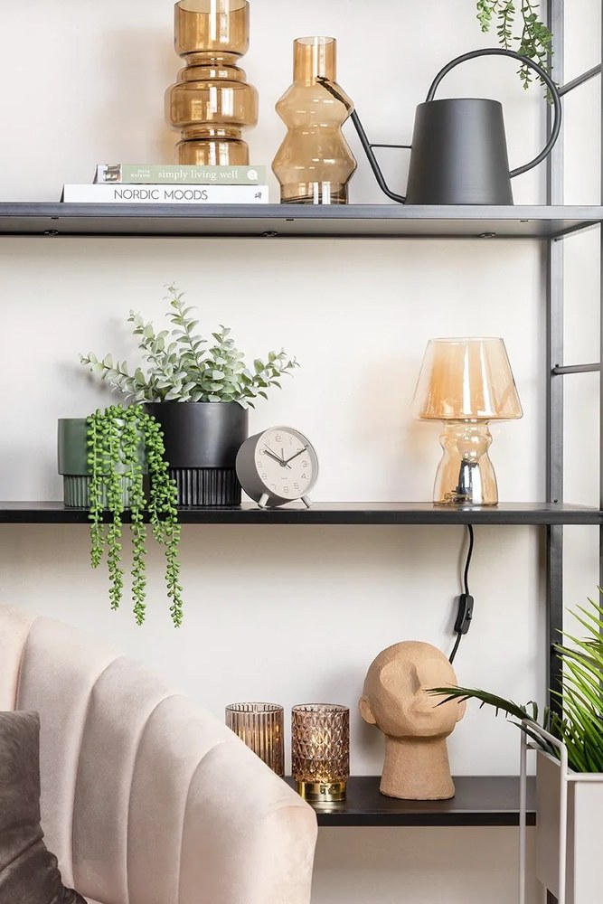 Pískově hnědá dekorativní soška PT LIVING Face Art, výška 22,8 cm