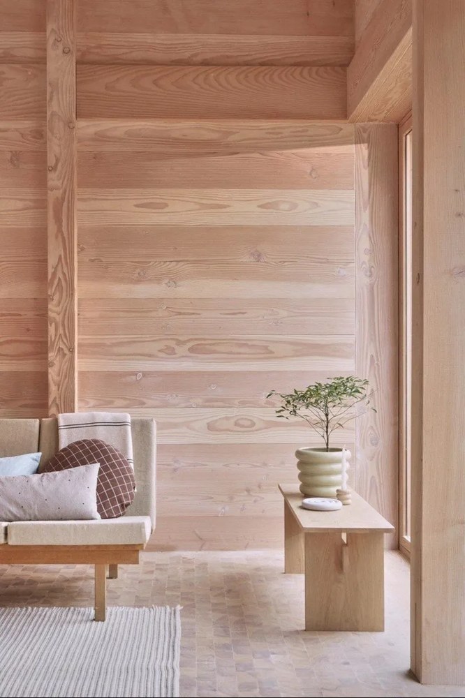 Dřevěná lavice v přírodní barvě Kotai – OYOY Living Design
