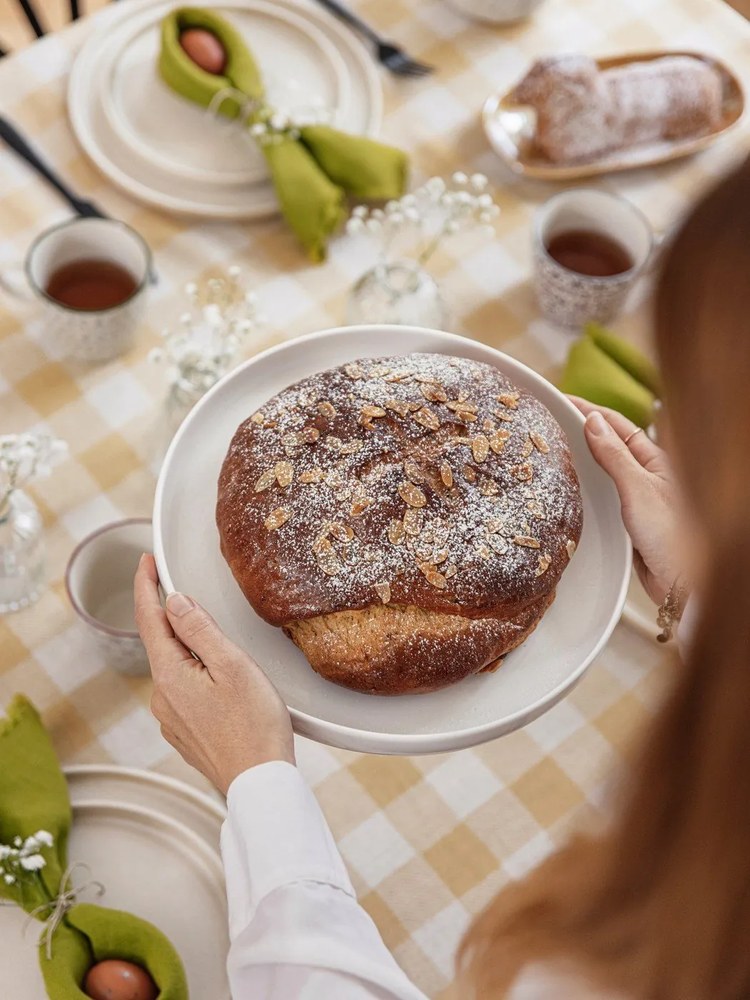Sada 4 kameninových hrnků Bloomingville Karine Mugs