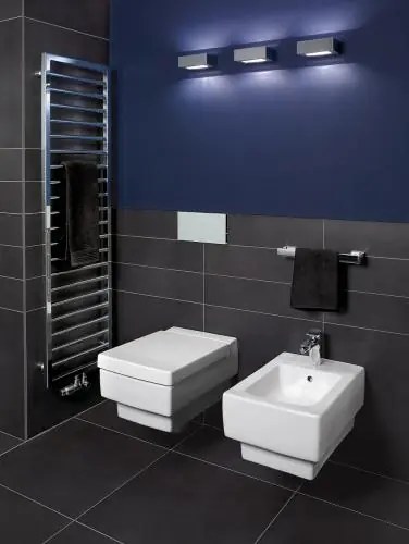 Eisl / Schüette Eisl WC sedátko Grey Hexagons duroplast SoftClose, EasyTake