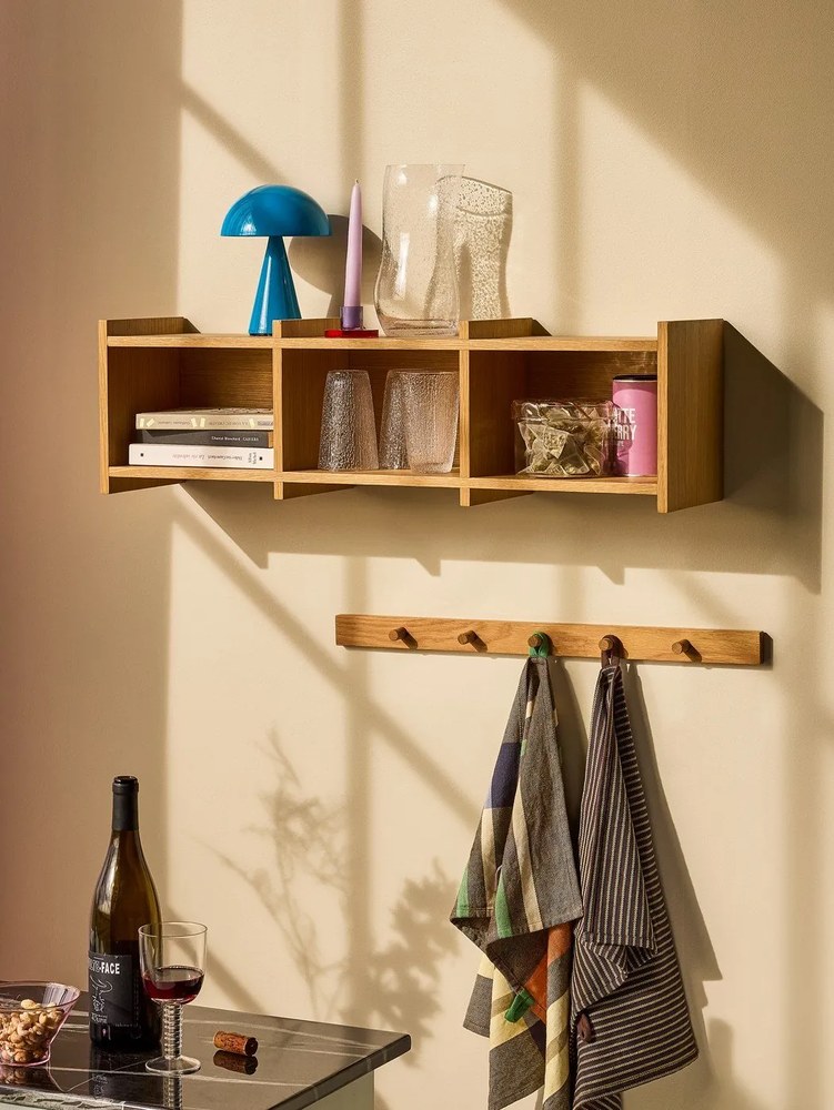 Modrá LED stmívatelná stolní lampa (výška 20 cm) Mush – Hübsch