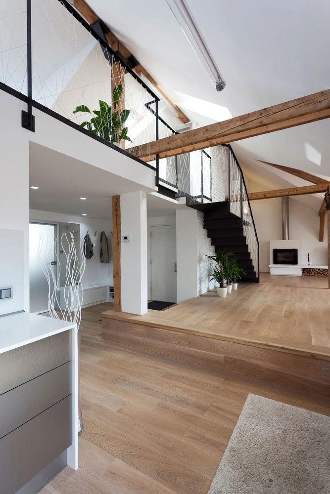 Loftový byt Praha 6