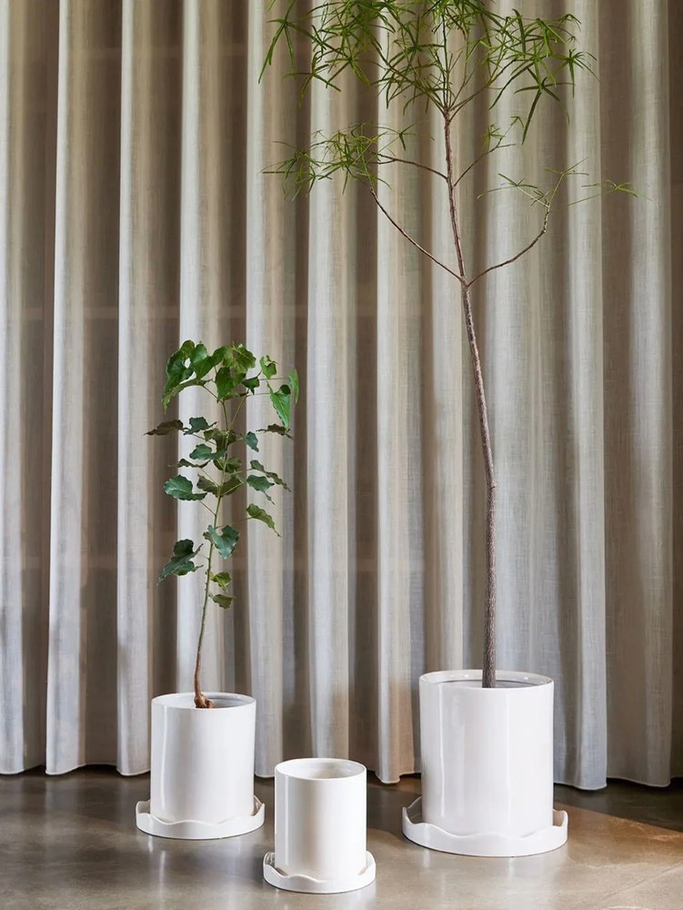 Kameninový ručně vyrobený obal na květináč ø 21,5 cm Nami – OYOY Living Design