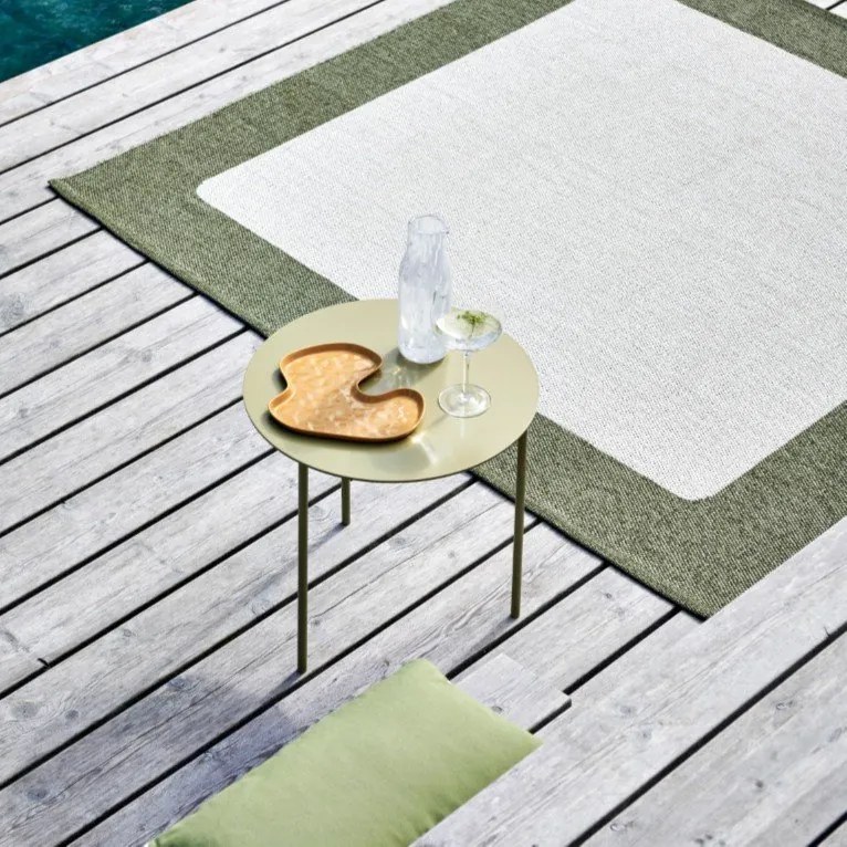 Zeleno-krémový vnitřní a venkovní koberec 180x260 cm Ilda Pine – Pappelina