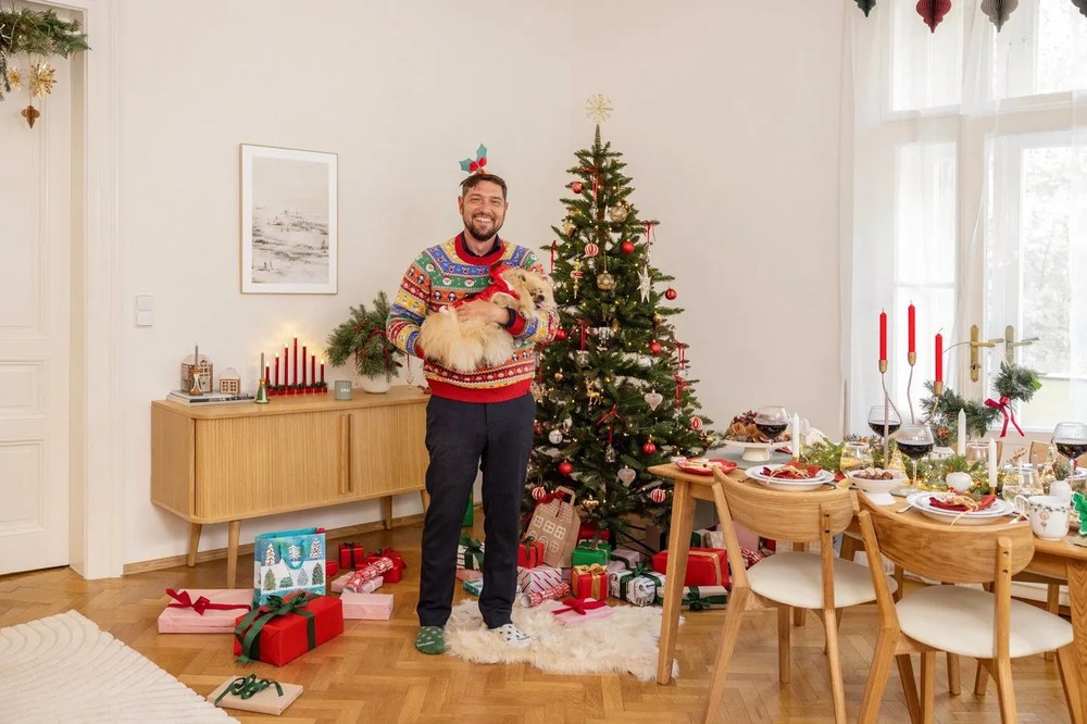 Keramický svícen na čajovou svíčku Gingerbread Lighthouse – Kähler Design