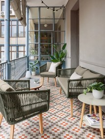 Set zahradního nábytku z akáciového dřeva Kave Home Inti