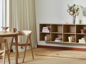 Kulatý rozkládací jídelní stůl s přídavnou deskou z dubového dřeva ø 120 cm Noor – Hammel Furniture