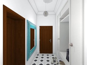 LEVEL koupelnová předložka 50x80cm, bambus (4072202207)