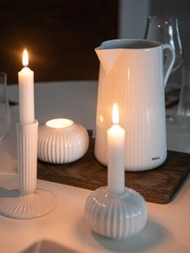 Bílá dlouhá svíčka Ego Dekor Cylinder Pure, doba hoření 53 h