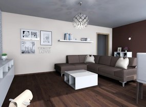 Bílé keramické velikonoční vajíčko SIMPLE