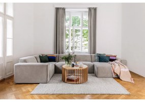 Světle šedý ručně tkaný koberec s příměsí vlny 160x230 cm Minerals – Flair Rugs