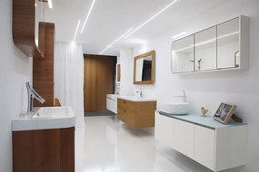 Knihovna BERGAMO 1 dub
