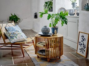 Kulatý konferenční stolek z mangového dřeva v přírodní barvě ø 60 cm Sali – Bloomingville