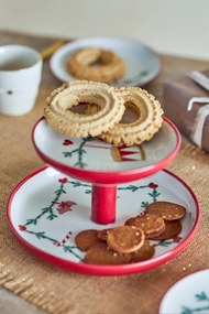 Kameninový etažér s vánočním motivem Yule – Bloomingville
