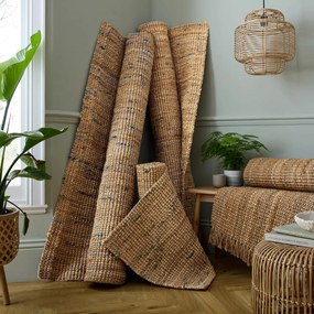 Ručně tkaný jutový běhoun v přírodní barvě 60x300 cm Jute Boucle – Flair Rugs