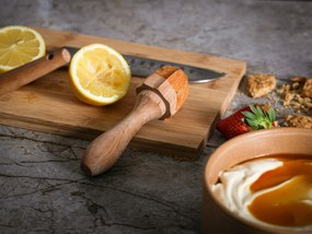 12dílná sada cihlově oranžového kameninového nádobí Bonami Selection Malia