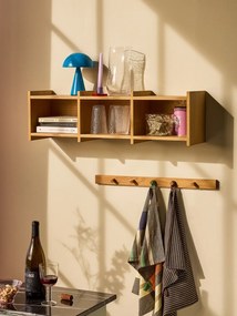 Modrá LED stmívatelná stolní lampa (výška 20 cm) Mush – Hübsch