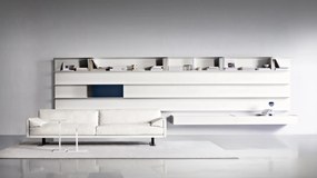 INNOVATION - Rozkládací sedačka RECAST PLUS DARK WOOD