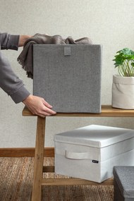 Látkový košík ø 20x20 cm Soft Storage Round – Bigso