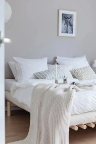 Bílá tvrdá futonová matrace 160x200 cm Basic – Karup Design