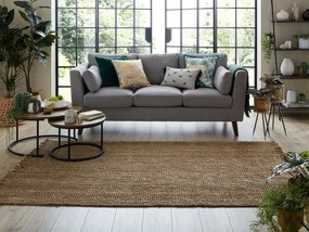 Hnědý jutový koberec Flair Rugs Jute, 120 x 170 cm