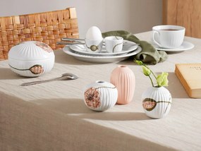 Bílý porcelánový talíř Kähler Design Hammershøi Poppy, ø 27 cm