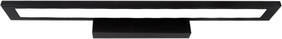 Toolight - LED nástěnná lampa nad zrcadlo 40cm 7W, 560lm, APP839-1W, černá, OSW-06664