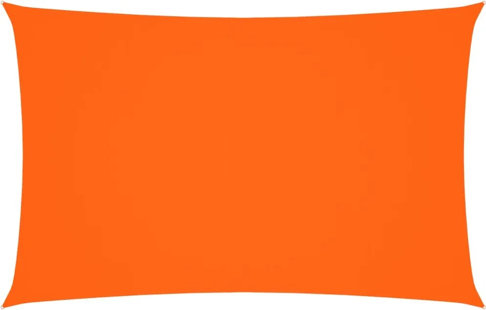 Stínicí plachta oxfordská látka obdélníková 2,5 x 5 m oranžová 135704