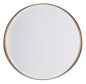 Nástěnné měděné zrcadlo ø 40 cm PINEY