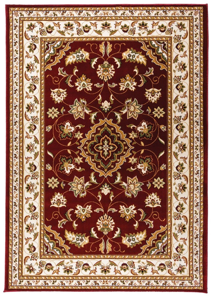 Flair Rugs, Kusový koberec Sincerity Royale Sherborne Red, 160x230, červená, ložnice
