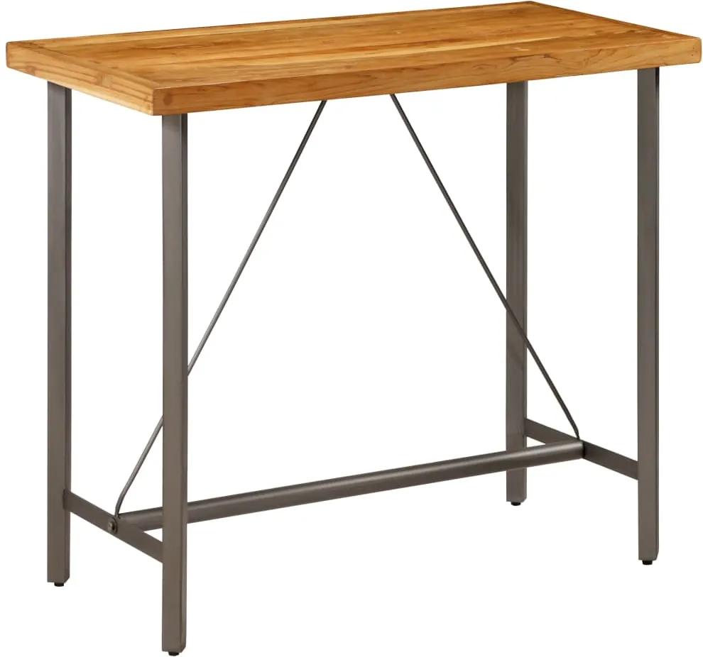 Barový stůl - Cronulla - masivní teak | 120x58x106 cm