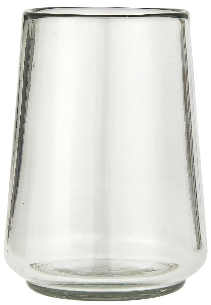 IB LAURSEN Skleněná váza Conical, čirá barva, sklo