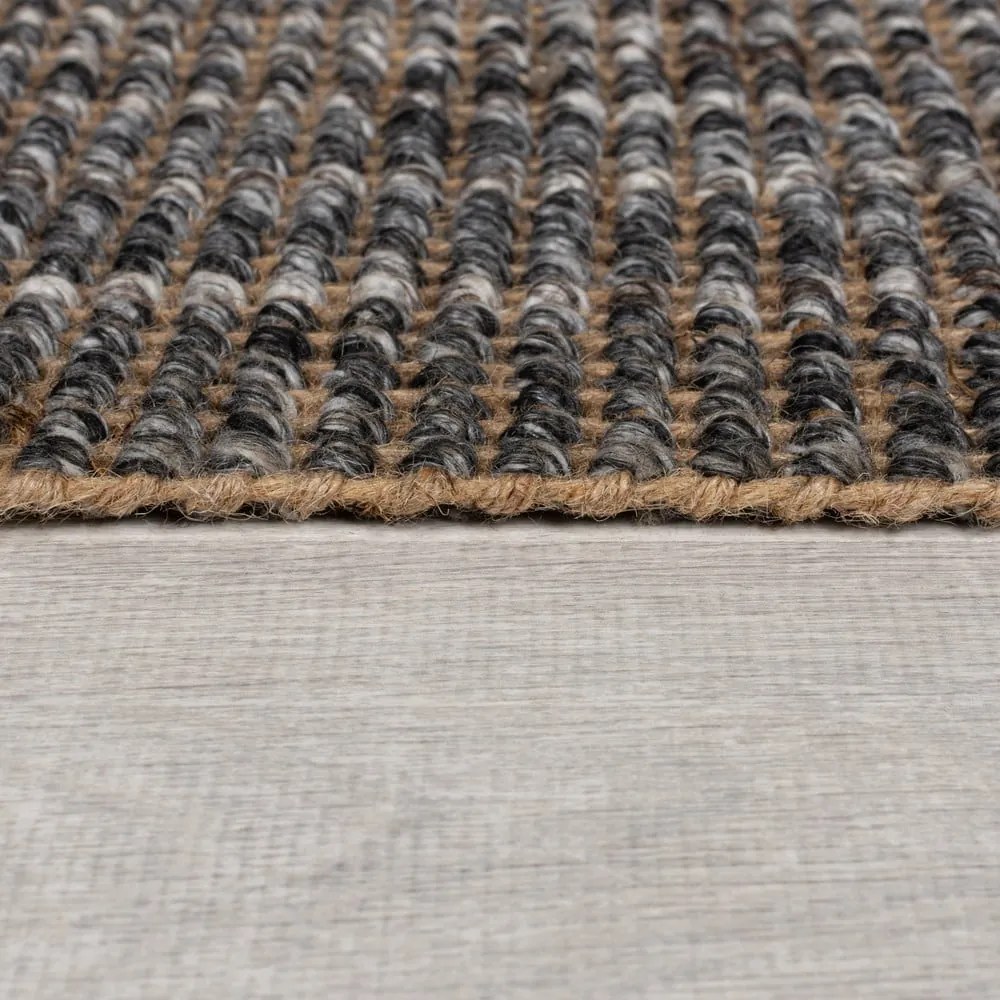 Šedý koberec 200x290 cm – Flair Rugs