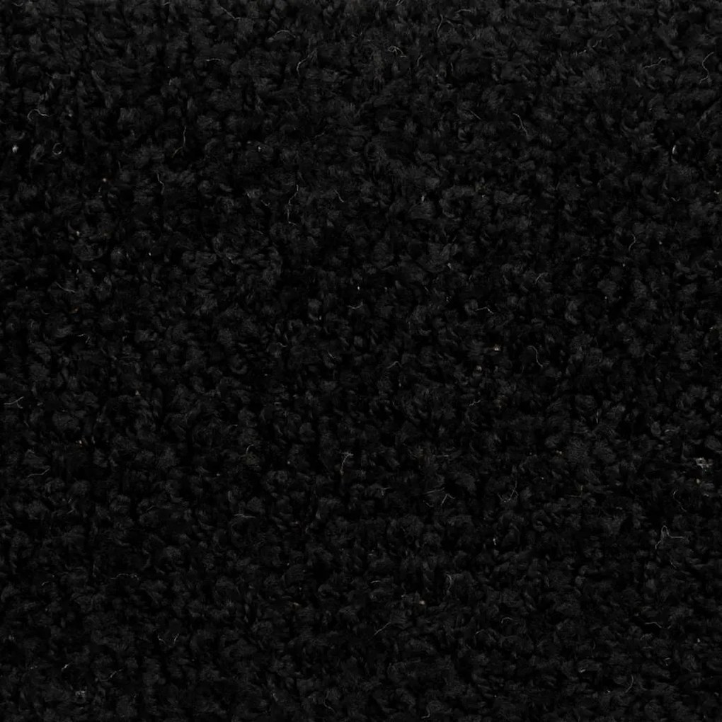 Schodové rohože 30 ks 65 x 21 x 4 cm černé, půlkulaté, velké 3365813