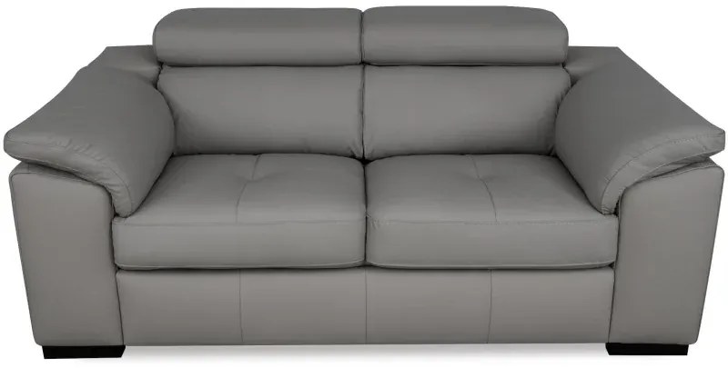 Moderní kožená pohovka LOREN II (3P), tm. hnědá (madras - 144 walnut)