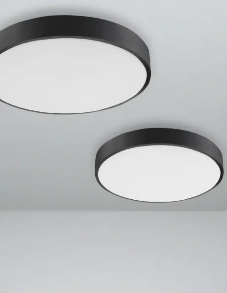 LED stropní svítidlo Hadon 40 černé