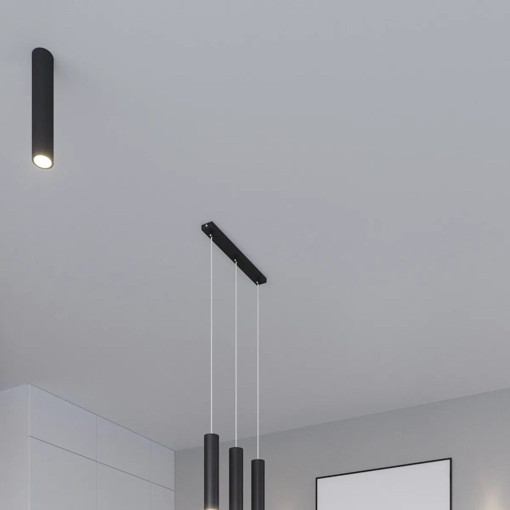 Sollux Lighting Nástěnné svítidlo LAGOS 2 černé