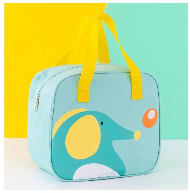 Flamenco Mystique Přepravní taška na potraviny LUNCH BOX, uzamykatelná na zip, polyester, 13 x 15,5 x 12 cm