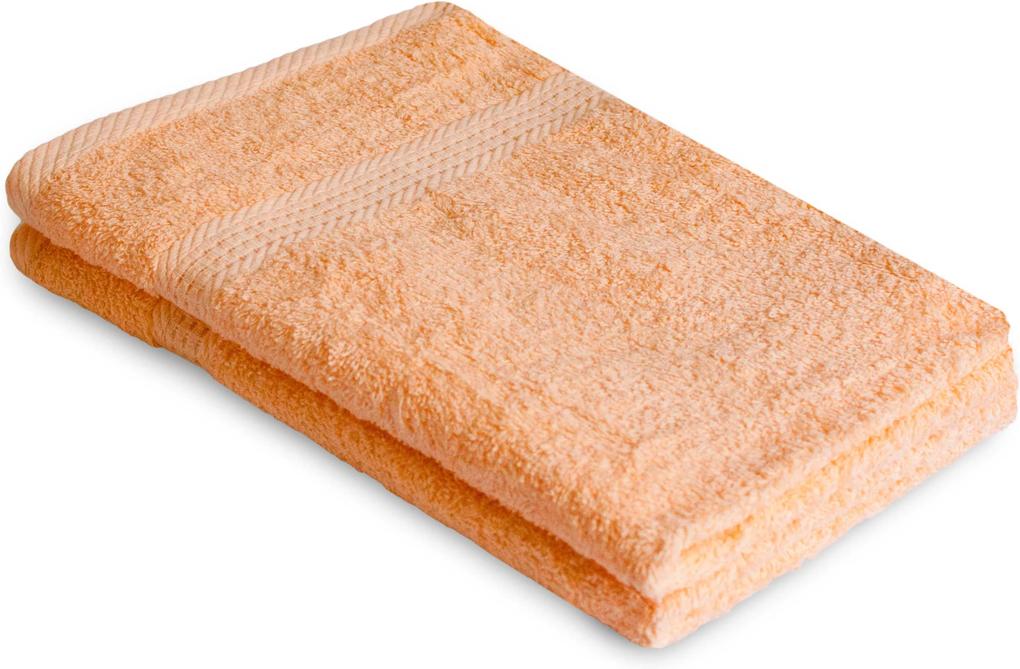 Malý ručník Lux meruňkový 40x60 cm