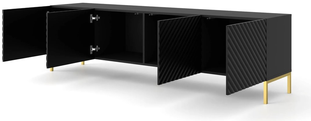 TV stolek Surfy 4D (černá). 1057588