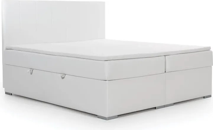 Postel Boxspring Boleria 180x200, fialová (látka - bb 08)