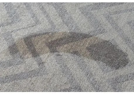 koberec SOFT 8028 ETHNO JEDLE, hnědá béžová velikost 140x190 cm | krásné koberce cz
