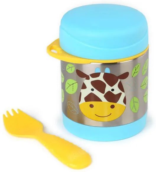 SKIP HOP Zoo Termoska na jídlo se lžičko/vidličkou 325 ml + AQUAINT 500 ml ZDARMA Včelka